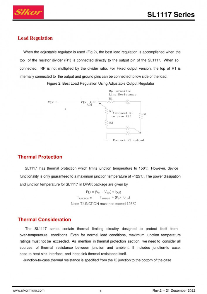 SL1117 datasheet page 6