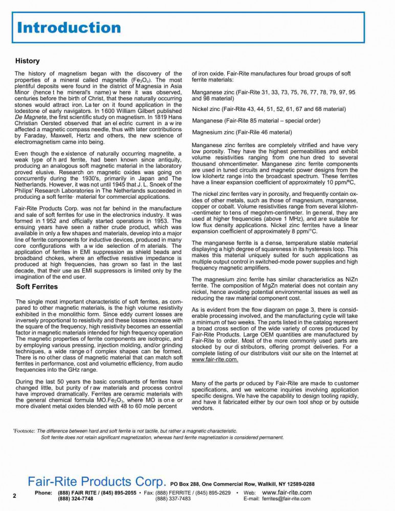 Fair-Rite catalog page 4