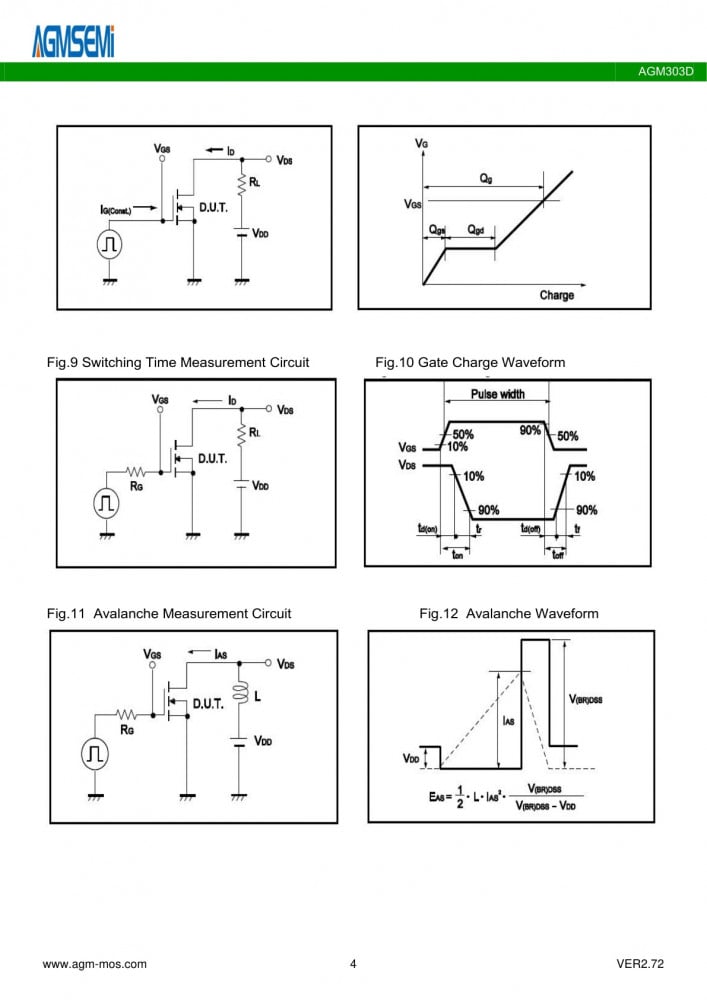 AGM303D technical document page 4
