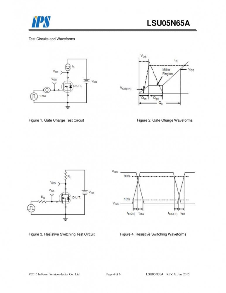 LSU05N65A datasheet page 4
