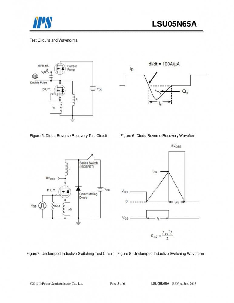 LSU05N65A datasheet page 5