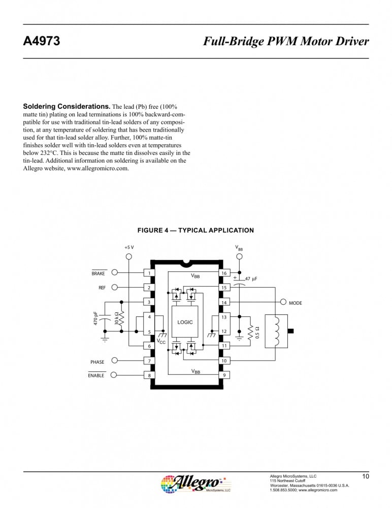 A4973SB-T datasheet page 10