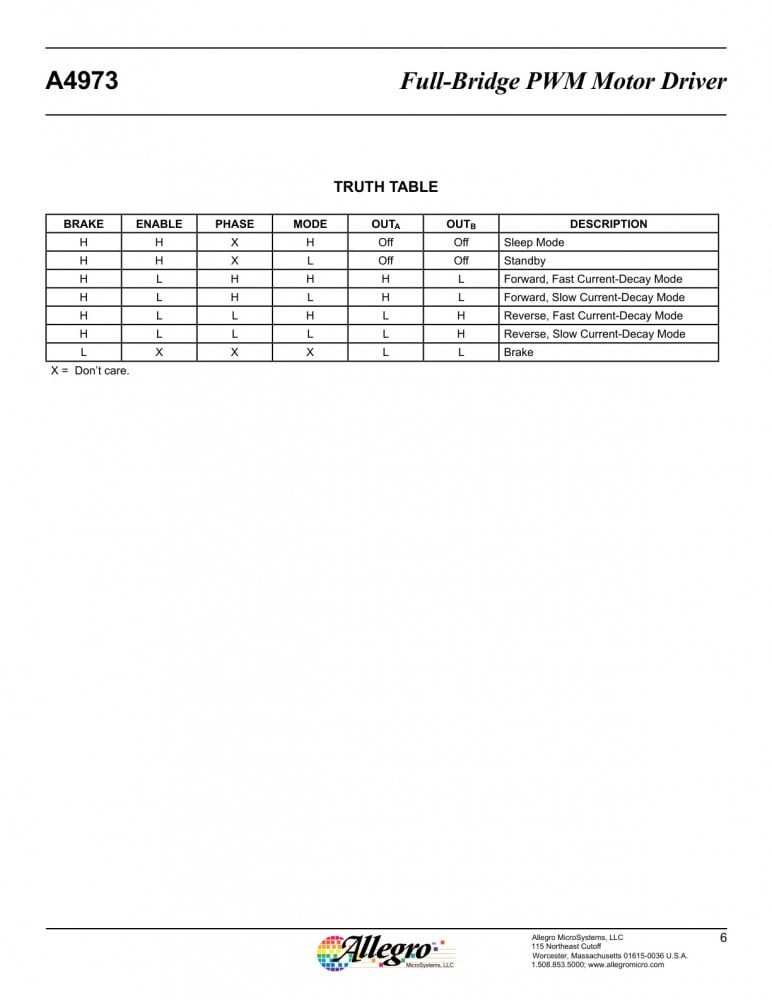 A4973SB-T datasheet page 6
