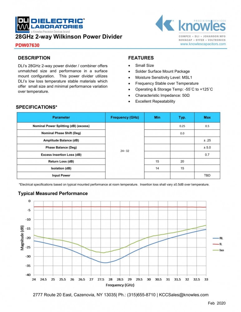 PDW07630 technical document page 1