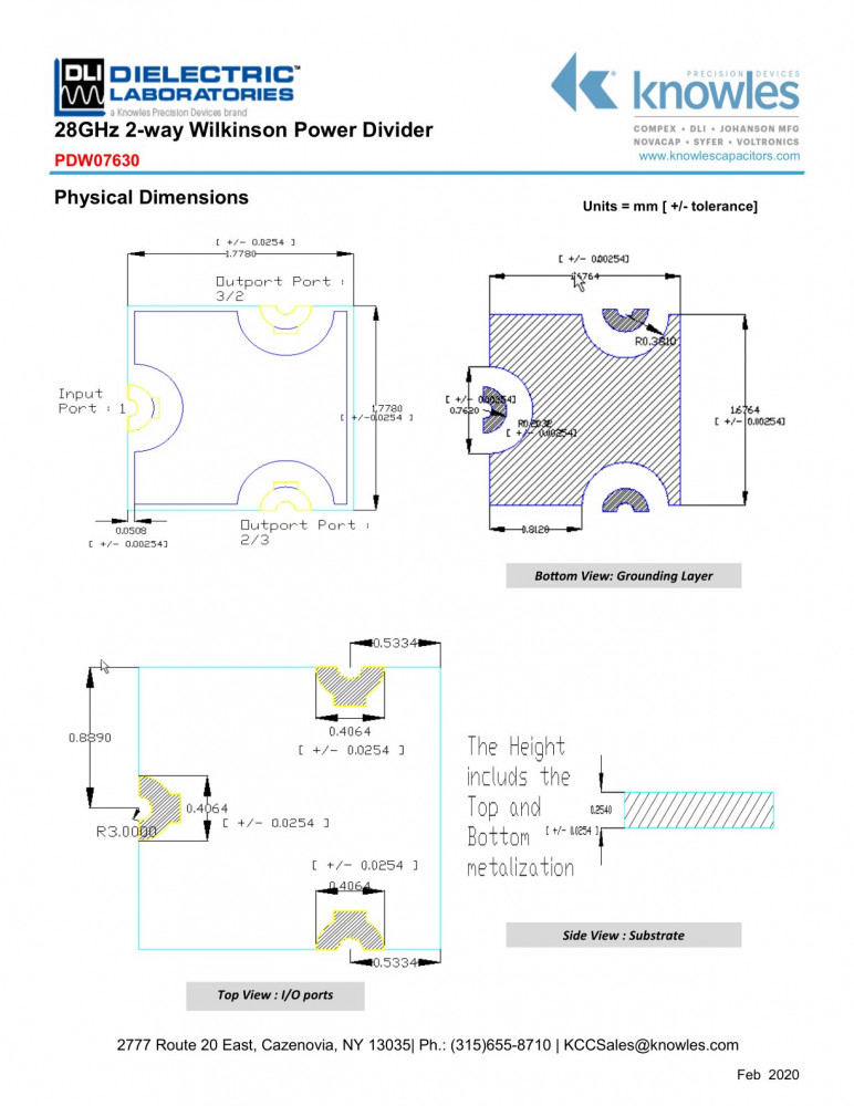 PDW07630 technical document page 2