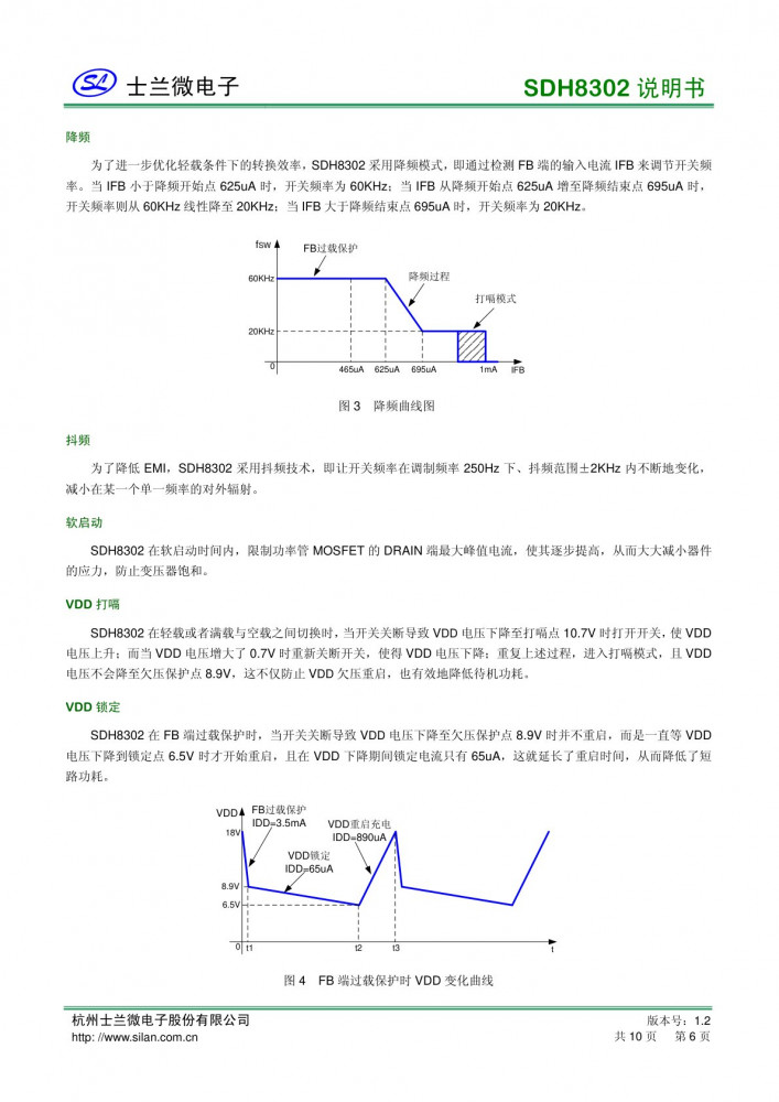 SDH8302 datasheet page 6