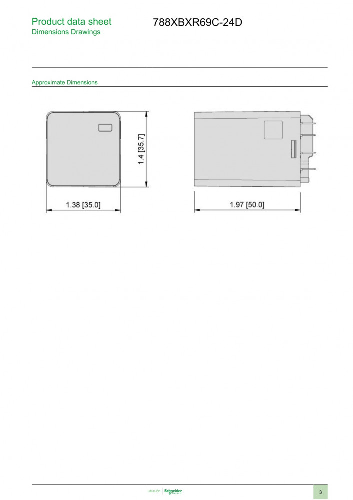 788XBXR69C24D technical document page 3