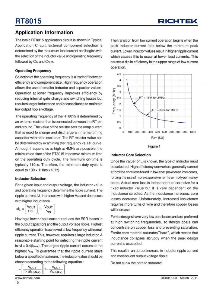RT8015GSP datasheet page 10