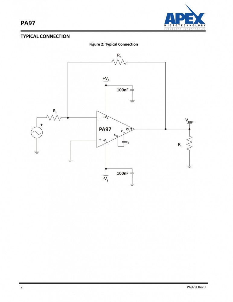 PA97 datasheet page 2