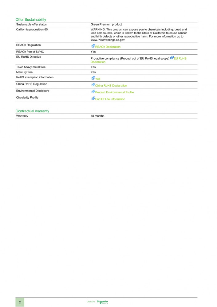 9001SKRU2 technical document page 2