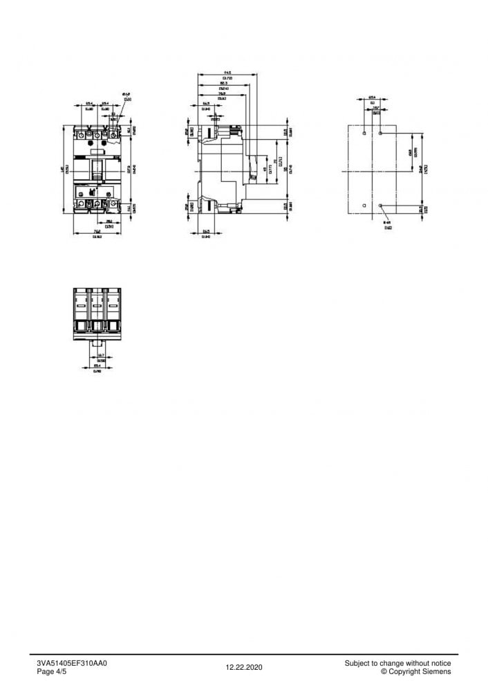 SIEMENS 3VA5140-5EF31-0AA0 datasheet page 4
