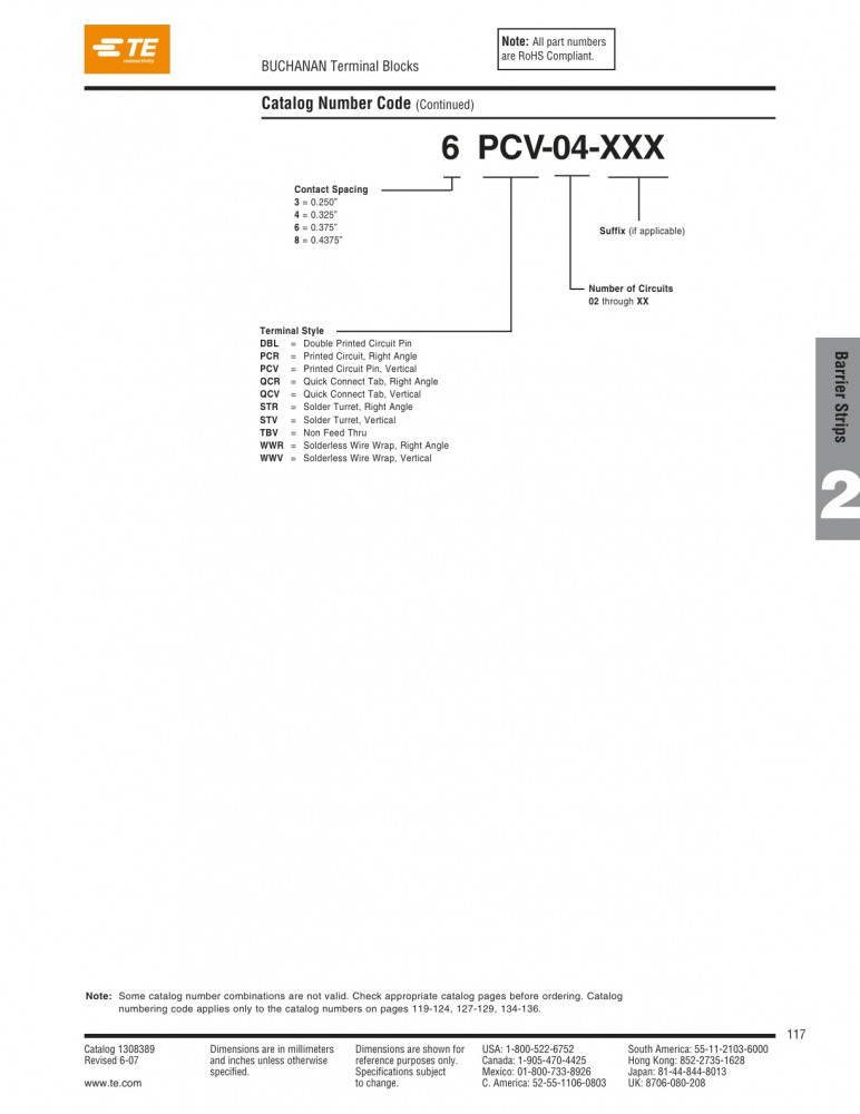 TE Connectivity catalog page 6