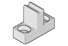 Support Tool for Vertical Power Module for 7-Row Receptacle