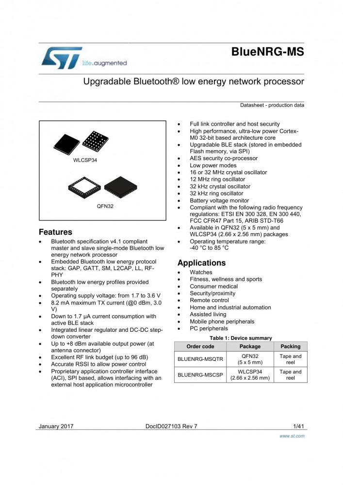 Technical document preview, page 1