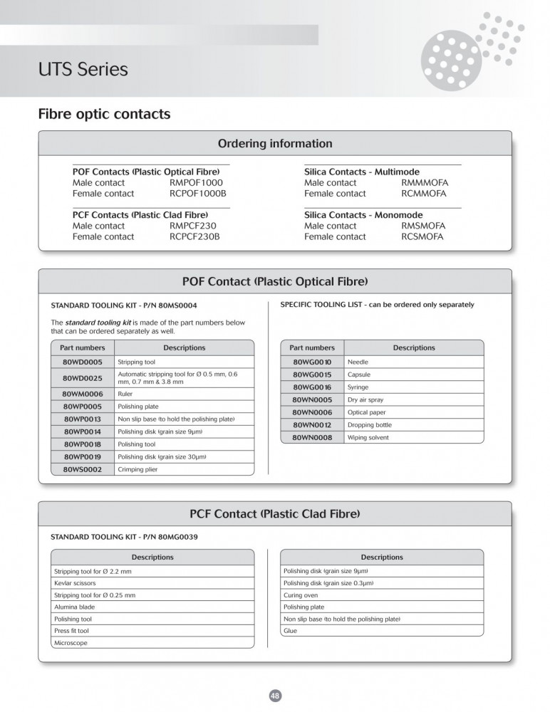 EATON contact selector documentation page 7