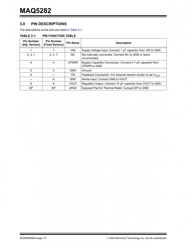 MAQ5282 technical document page 10