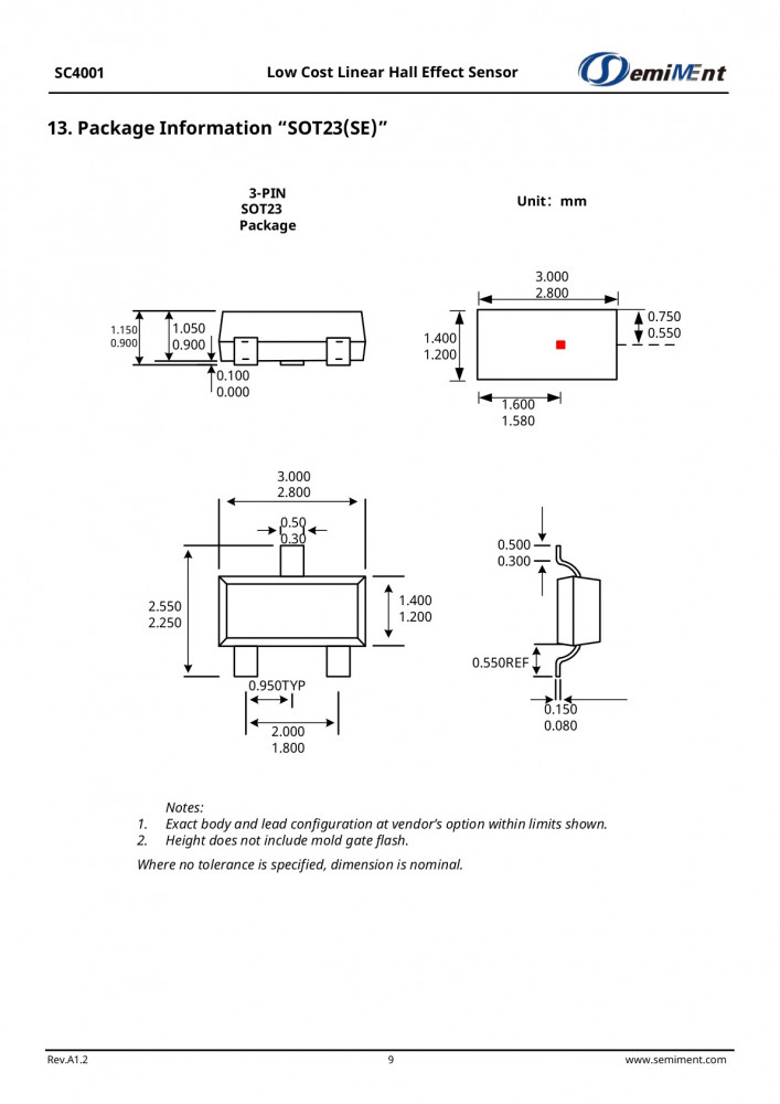 SC4001 datasheet page 9