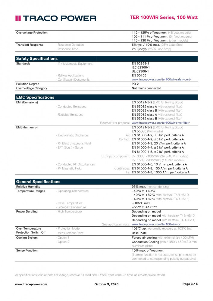 TER 100WIR documentation page 3