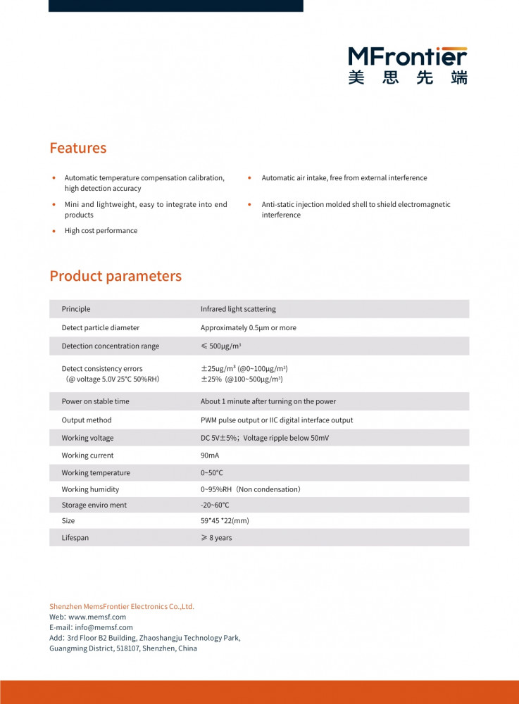 MPM20-AH technical document page 2
