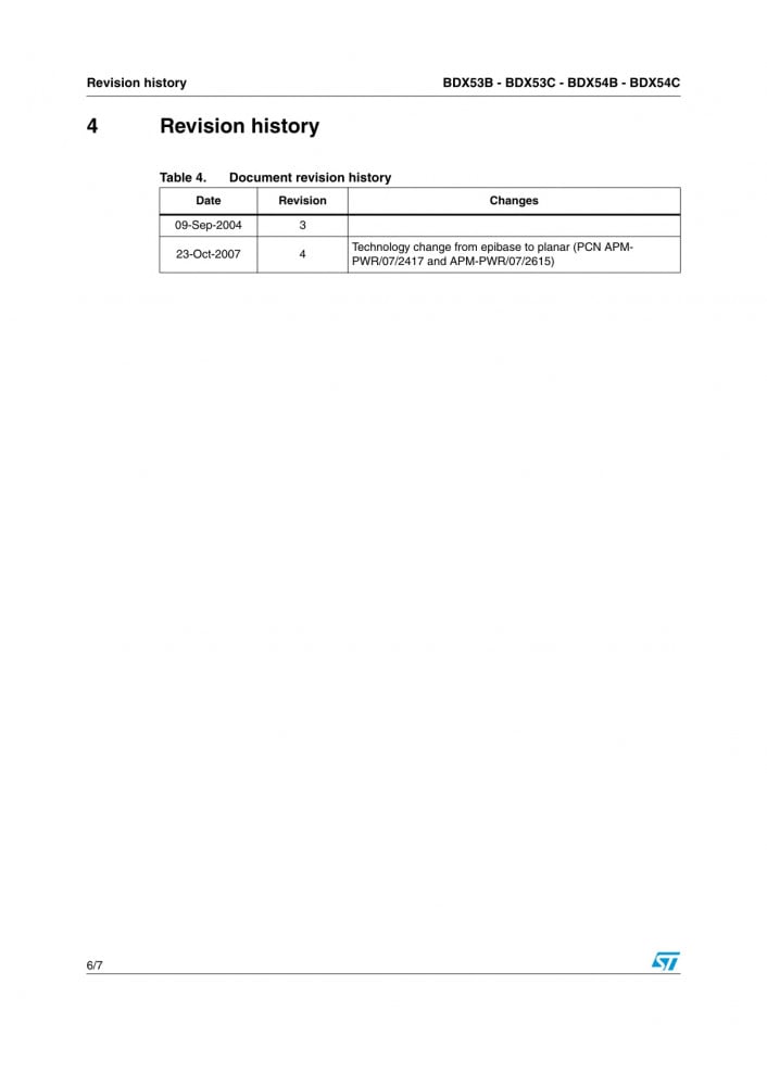 BDX53B datasheet page 6
