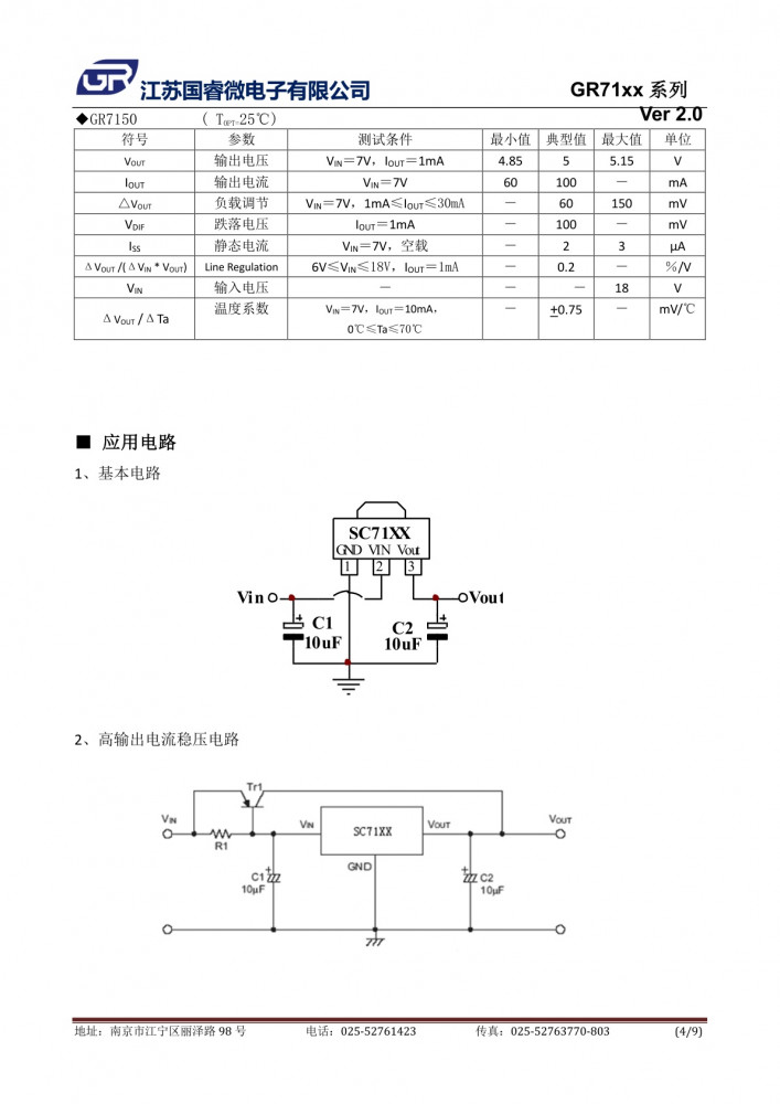 GR7136 datasheet page 4