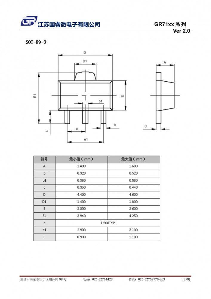 GR7136 datasheet page 8