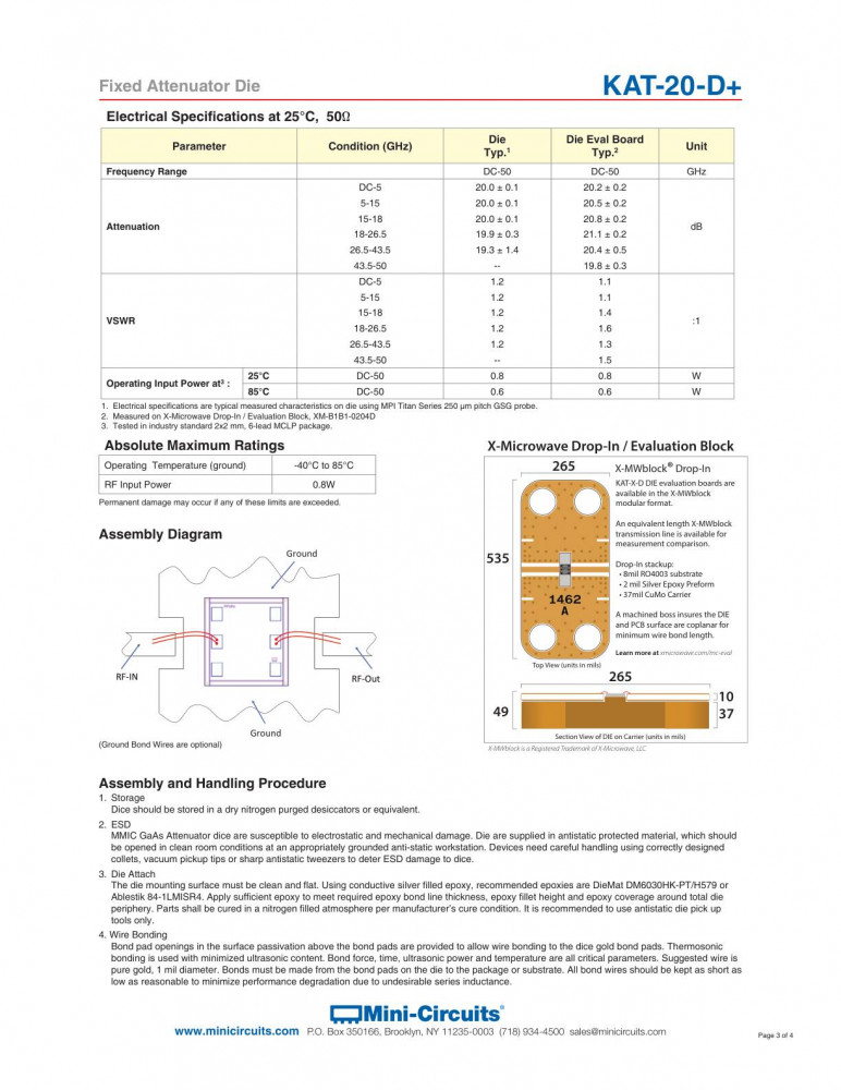 KAT-20-DG+ technical document page 3