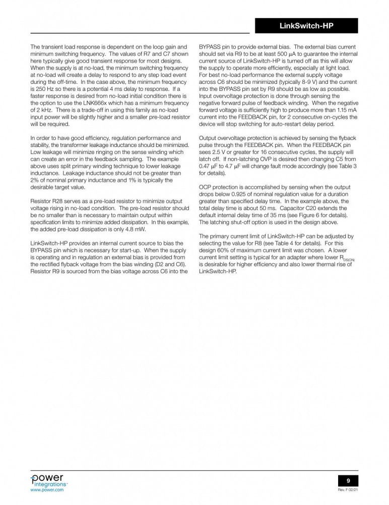 LNK6776K-TL datasheet page 9