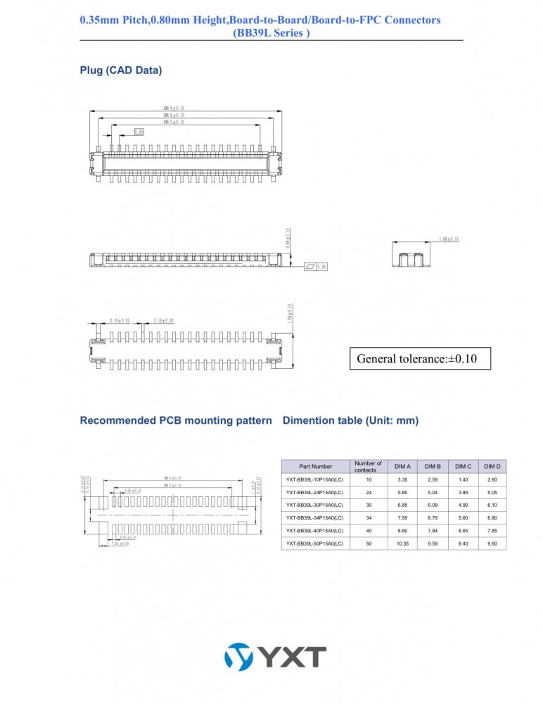 YXT BB39L technical document page 7