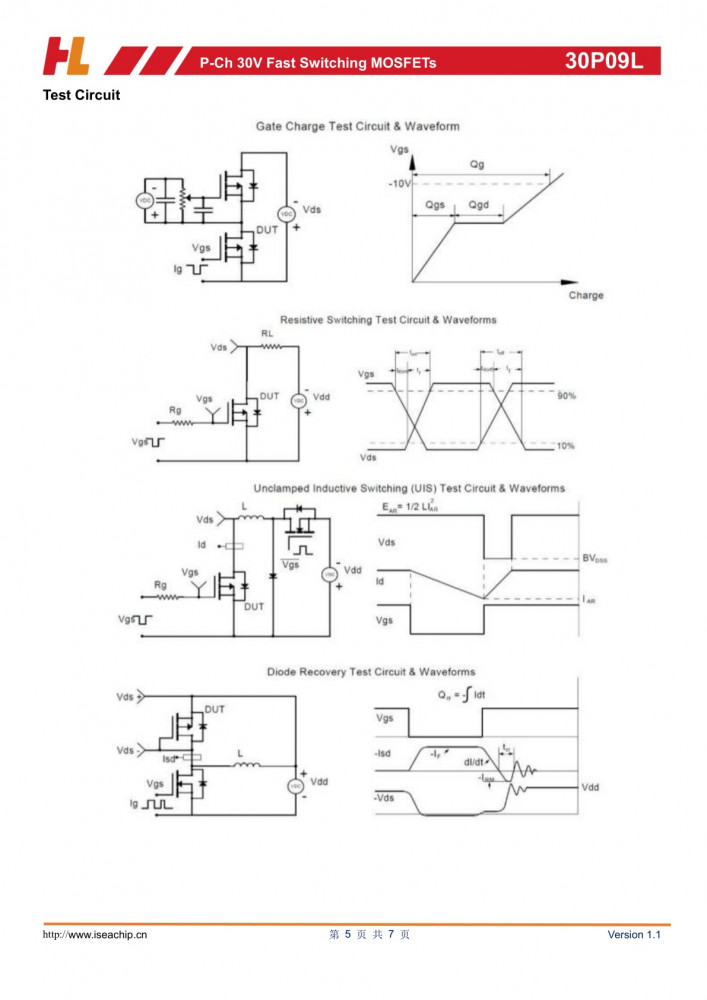 30P09L datasheet page 5