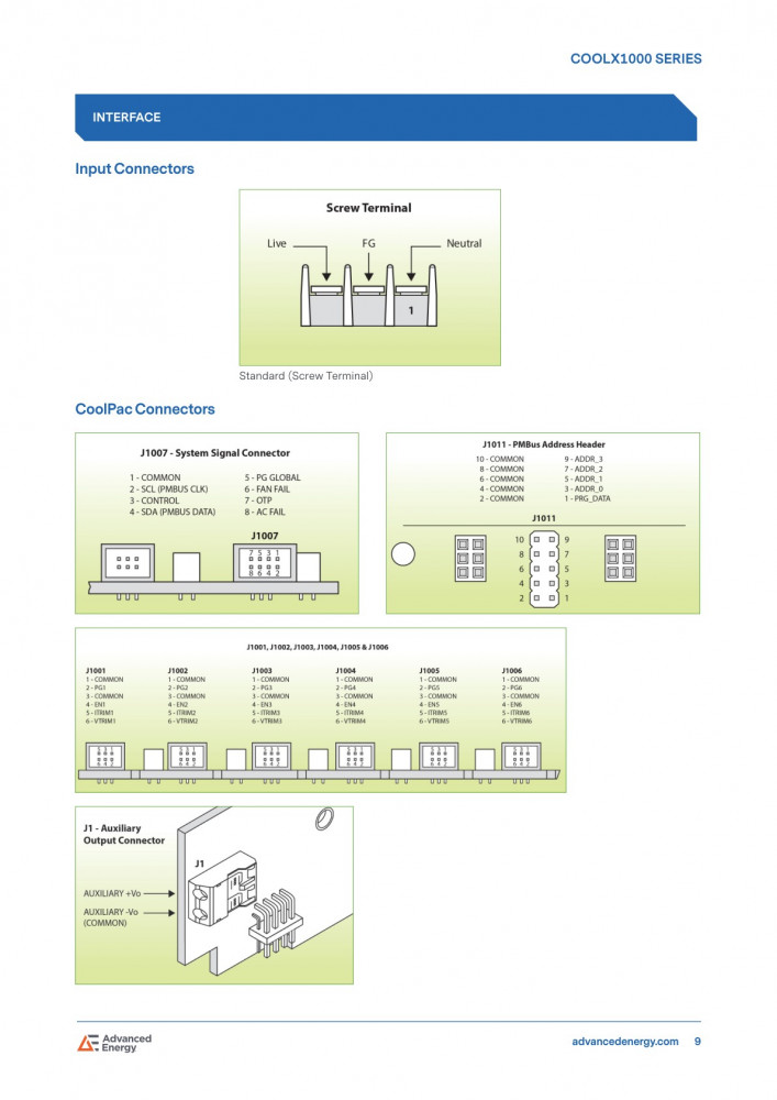 CoolX1000 technical document page 9