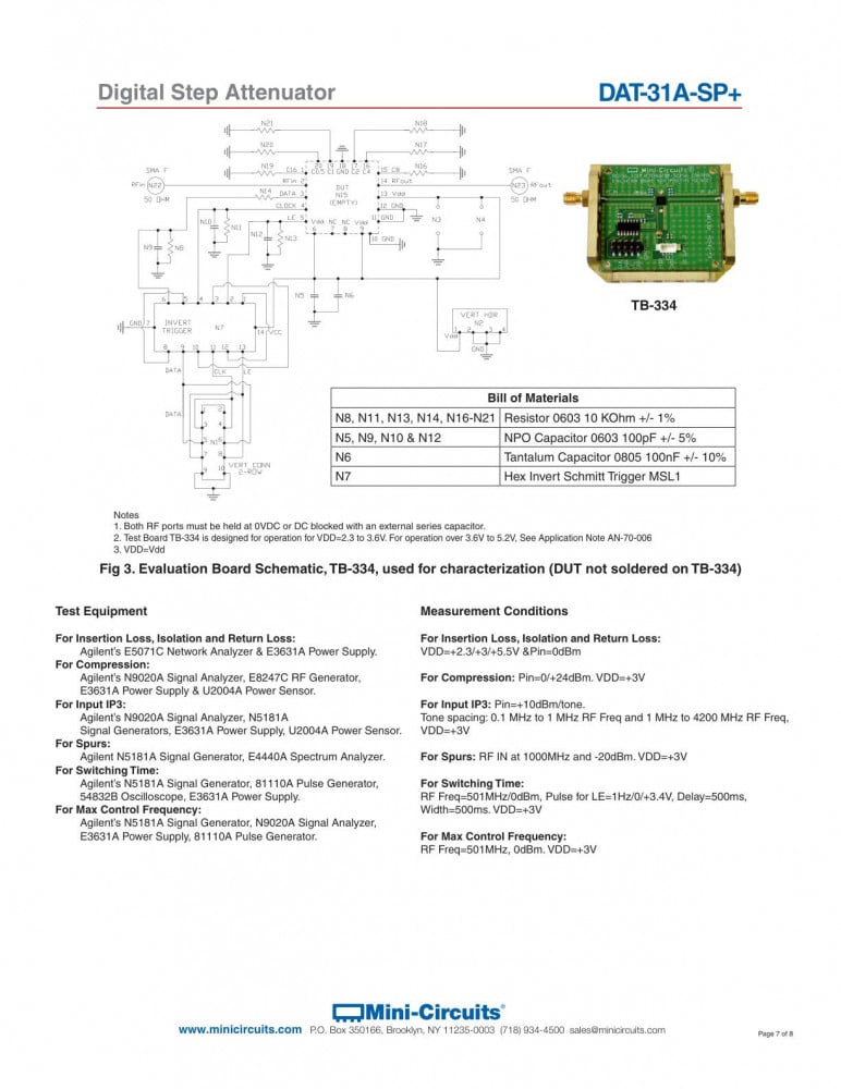DAT-31A-SP+ datasheet page 7