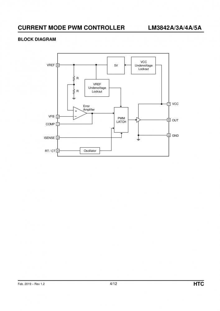 LM3842AN datasheet page 4