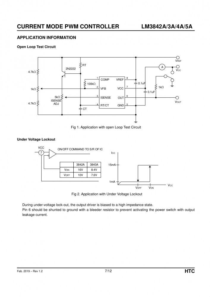 LM3842AN datasheet page 7