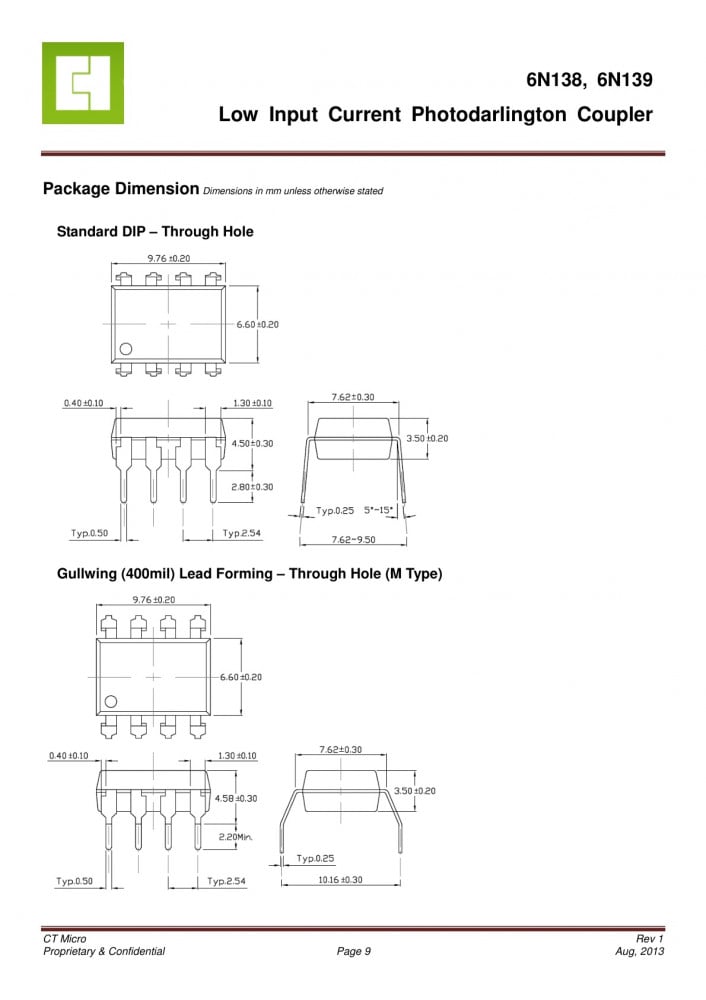 6N139 datasheet page 9