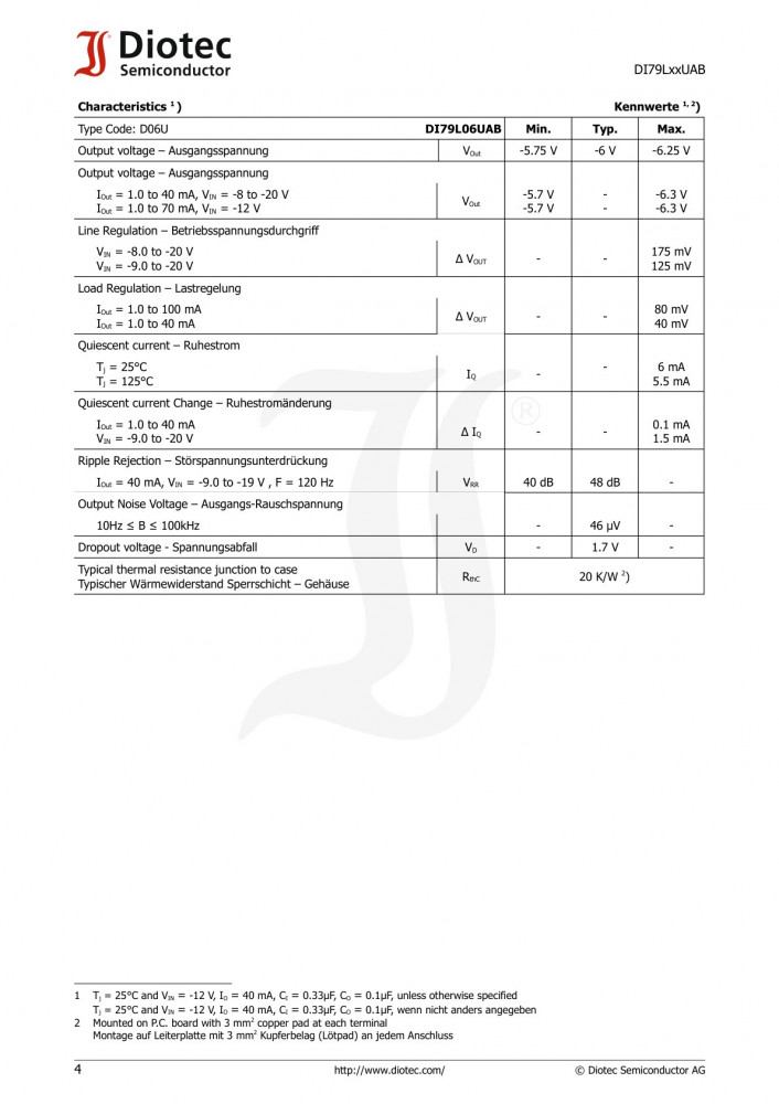DIOTEC DI79L12UAB datasheet page 4