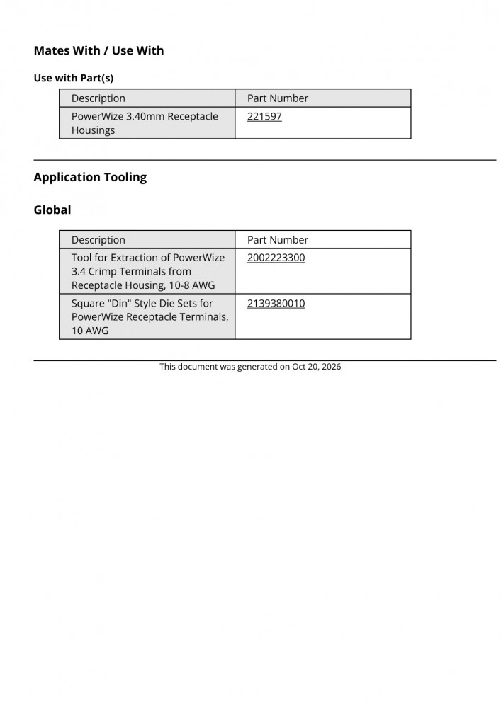 MOLEX 2216163002 product document preview, page 3
