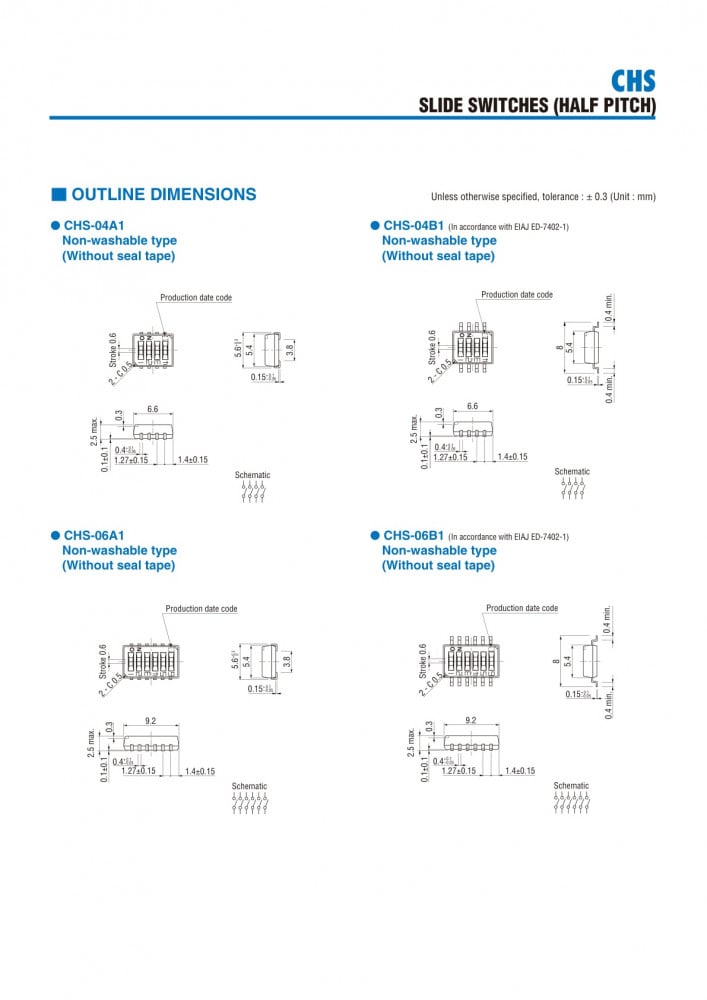 Nidec CHS series document page 5