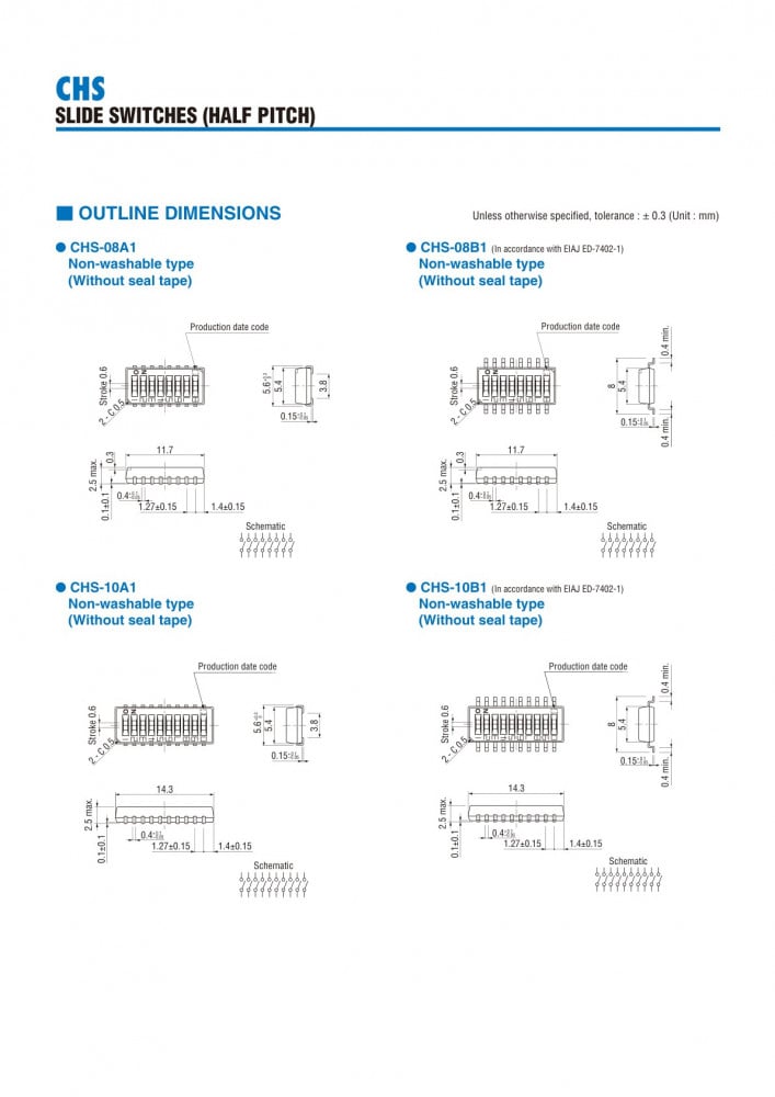 Nidec CHS series document page 6