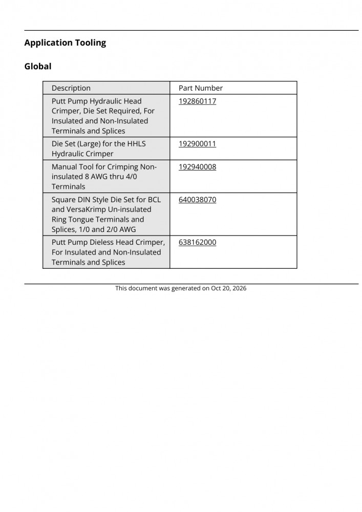 Technical document image, page 3 for MOLEX 191930333