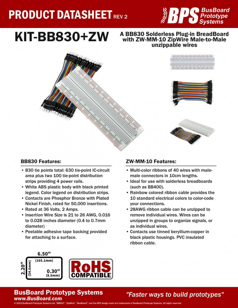KIT-BB830+ZW product documentation image 1