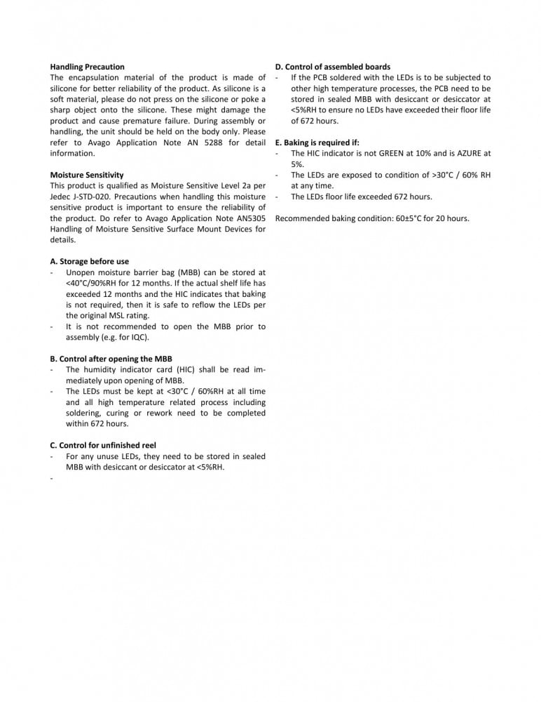 ASMT-SGB5-NW703 datasheet page 8