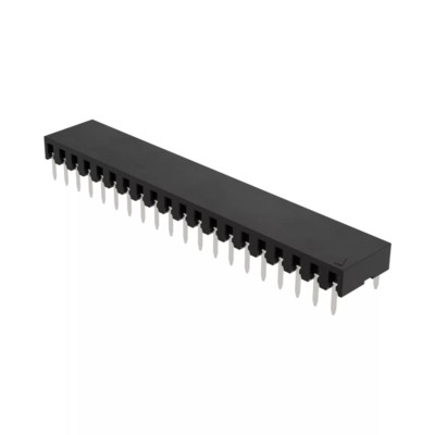 C-Grid III PCB Receptacle, 2.54mm Pitch, Single Row, Right-Angle, Shrouded, 20 Circuits, 0.76µm Gold (Au) Plating for sale