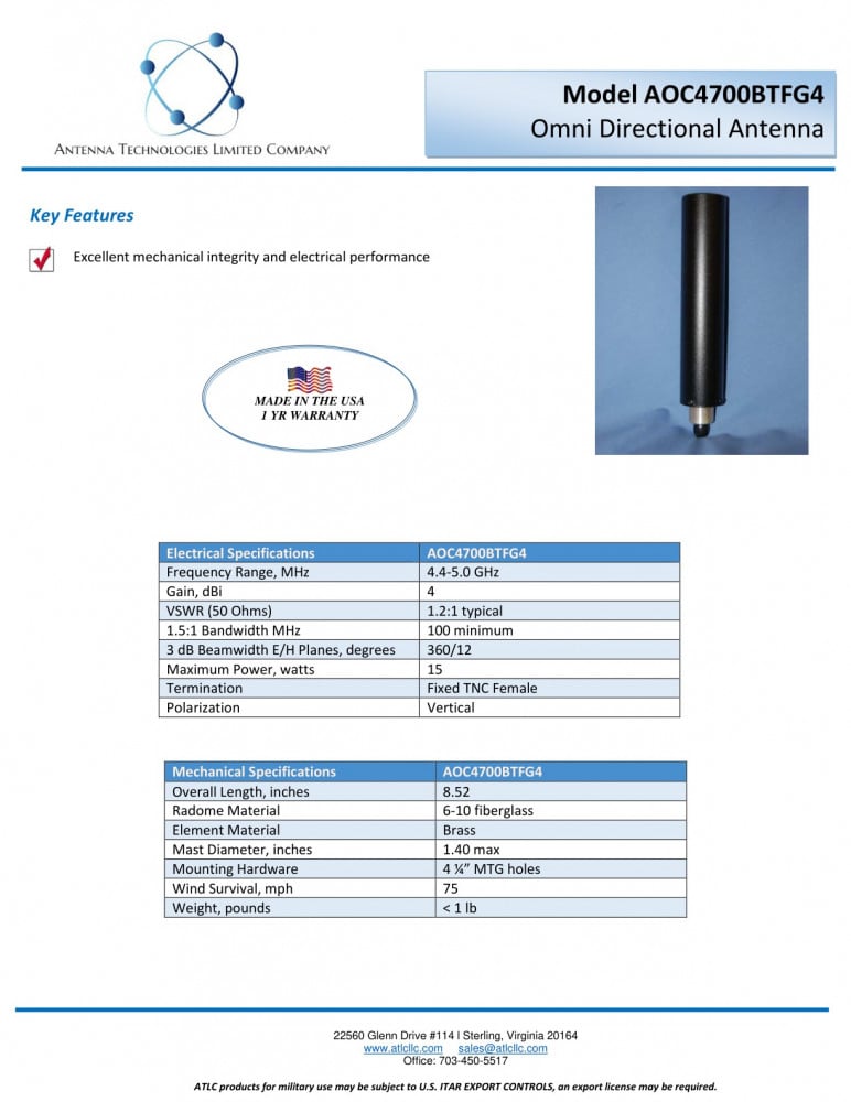AOC4700BTFG4 technical document page