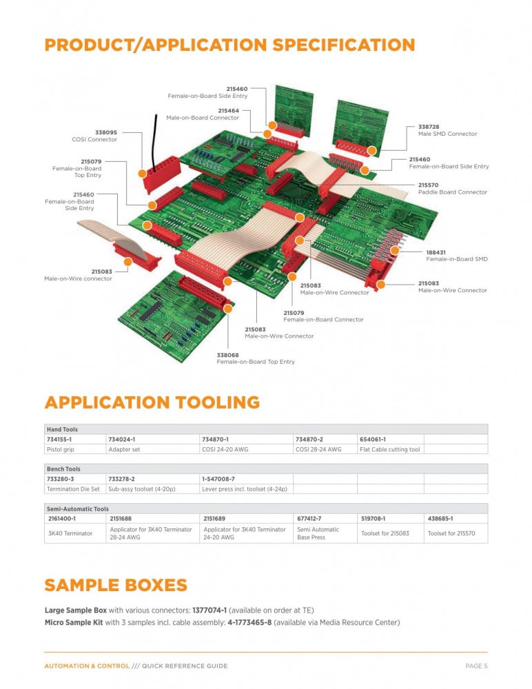 TE Micro-MaTch product reference page 5