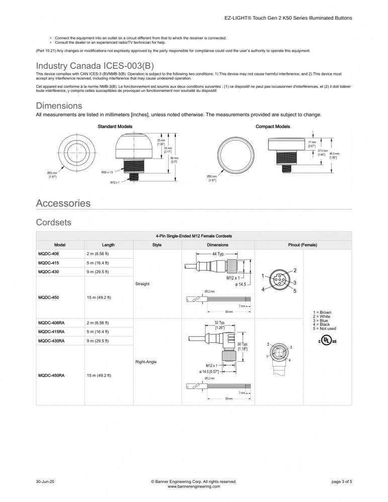 K50ABT2XGHQ technical document page 3
