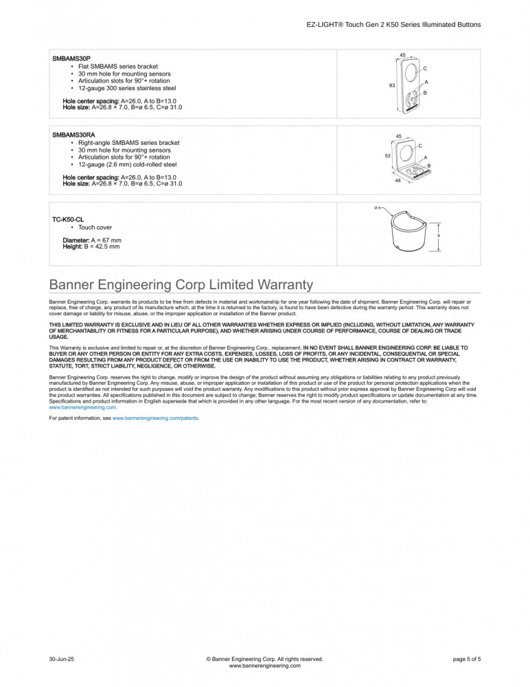 K50ABT2XGHQ technical document page 5
