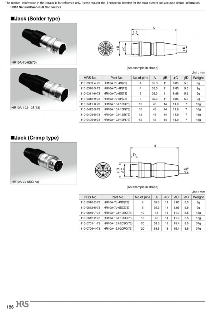 HRS HR10A technical document page 8