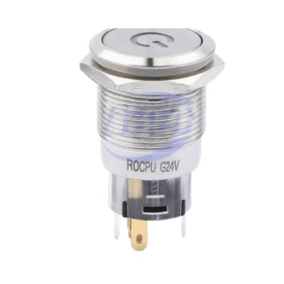 ROCPU Switches TP92214P124RA Pushbutton Switch