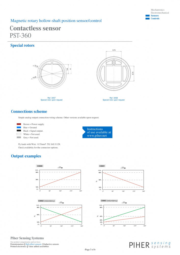 PST-360 technical document page 5